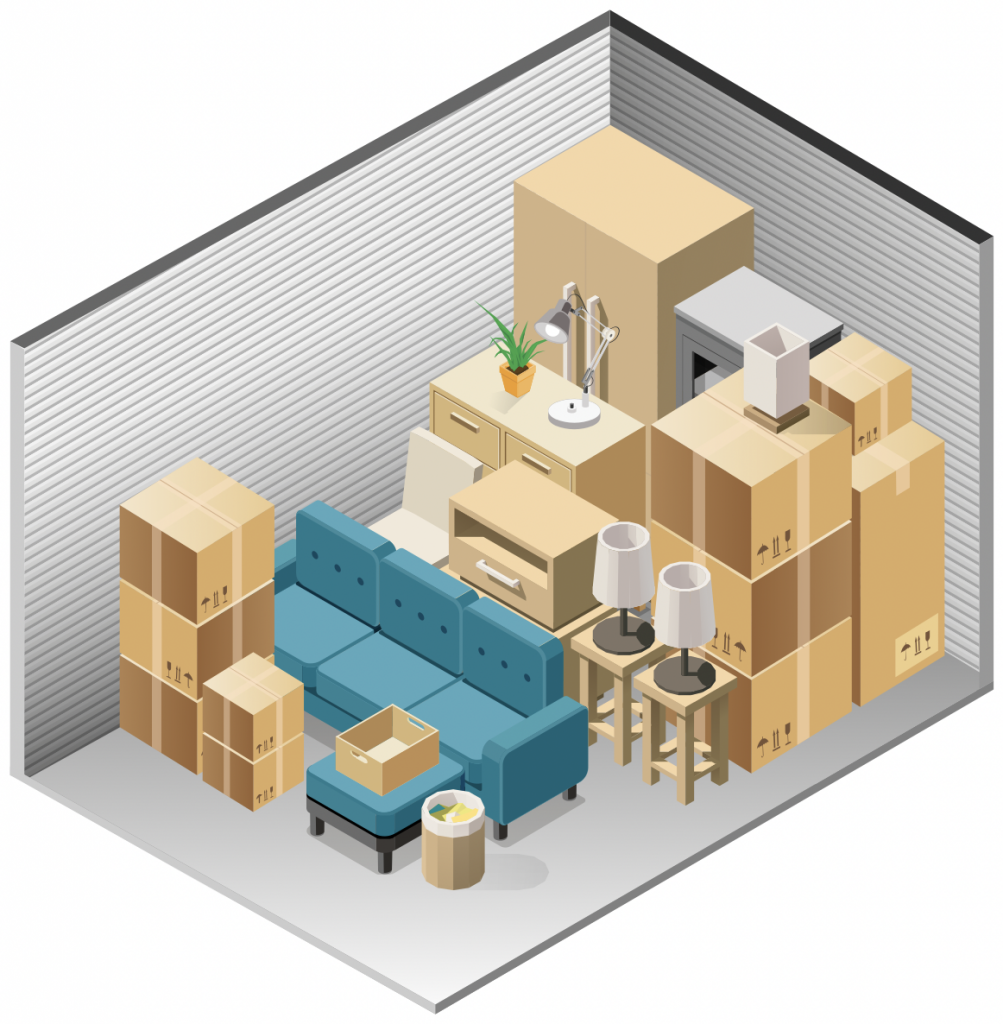 Storage Unit Size Guide - Secure Storage Southeast - Our 8 Available Sizes