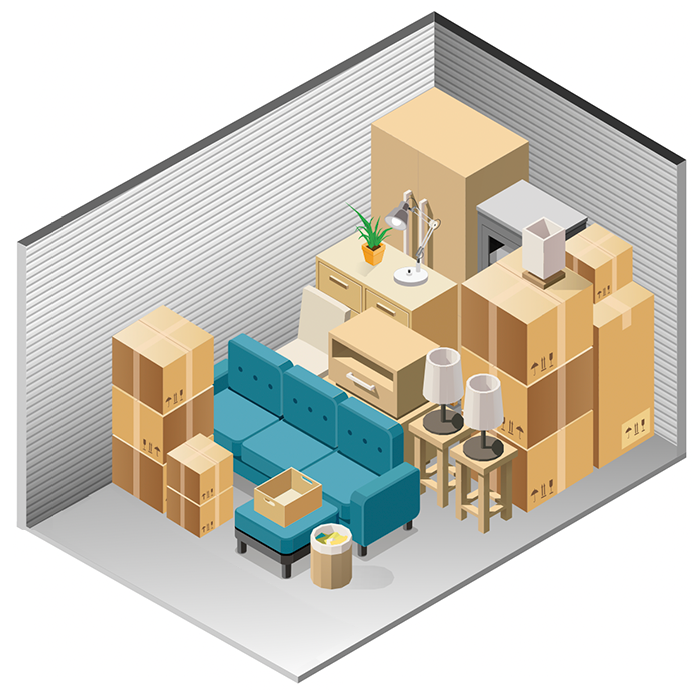 Storage Unit Size Guide - Secure Storage Southeast - Our 8 Available Sizes